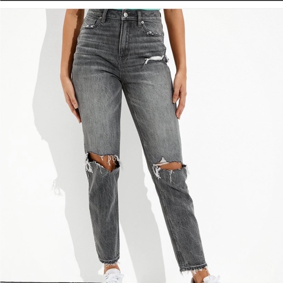 American Eagle Outfitters | Jeans | American Eagle Ripped High Rise Mom ...